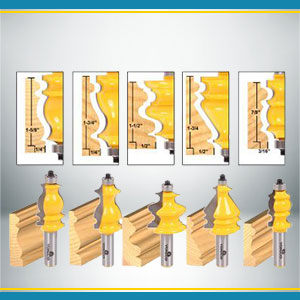 30+ Router Bit Profiles Every Woodworker and Carpenter Should Know